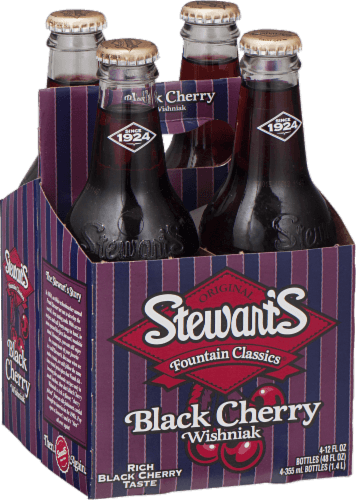 Stewart's Soda (6 x 4 x 355mL) [Classic, Nostalgic Flavors] (Can Dep ...