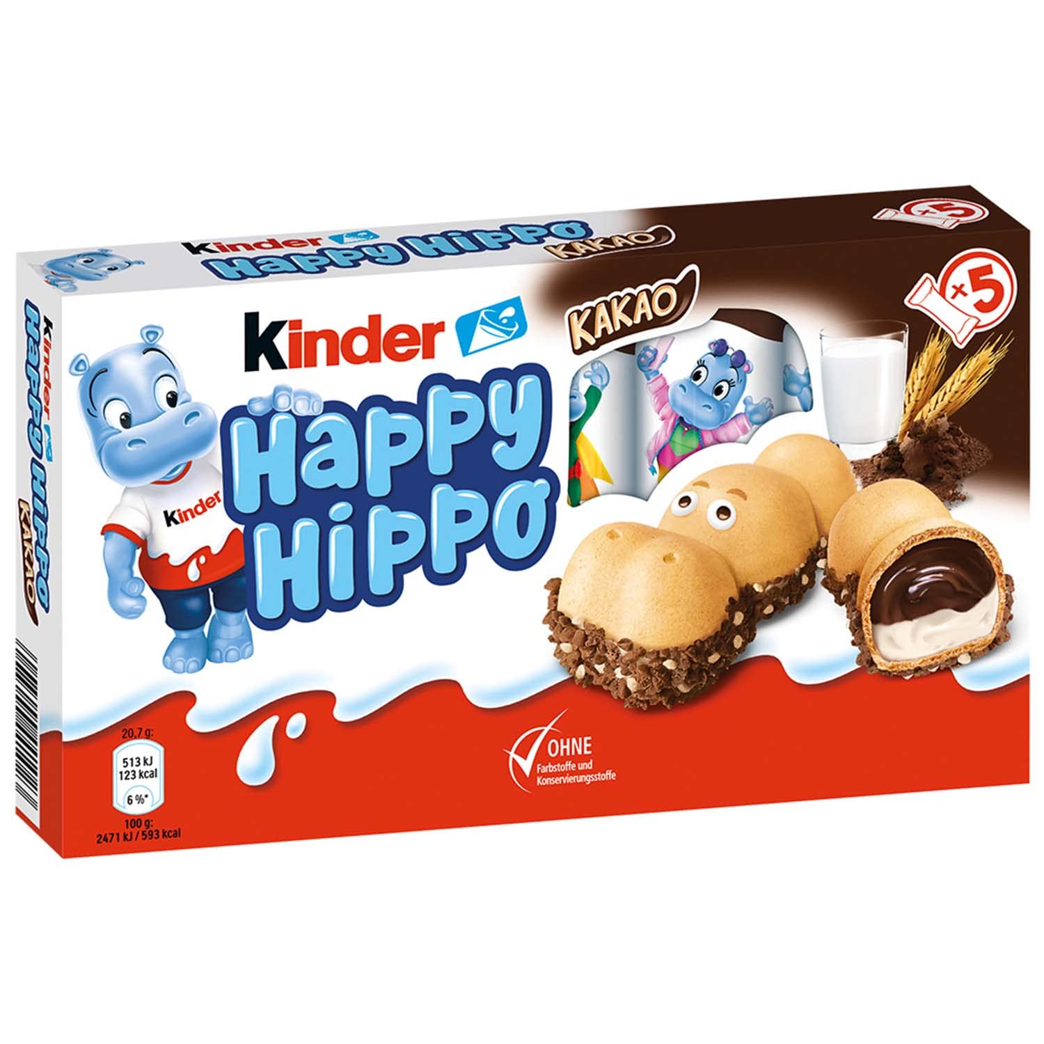 Kinder - Happy Hippo (Pack of 5) | Quecan Distribution