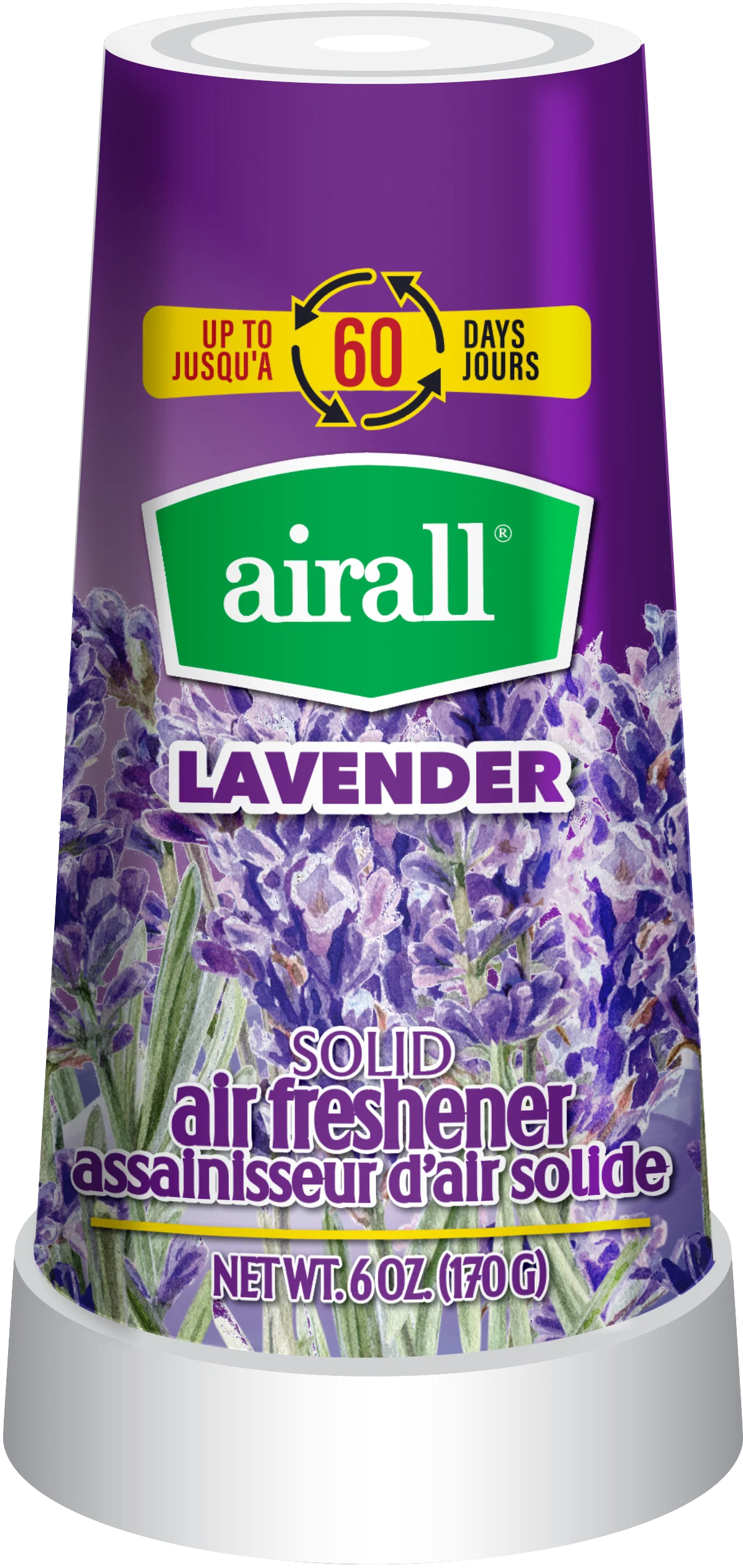 Airall Lavender Solid Air Freshener (170g)– Quecan Distribution