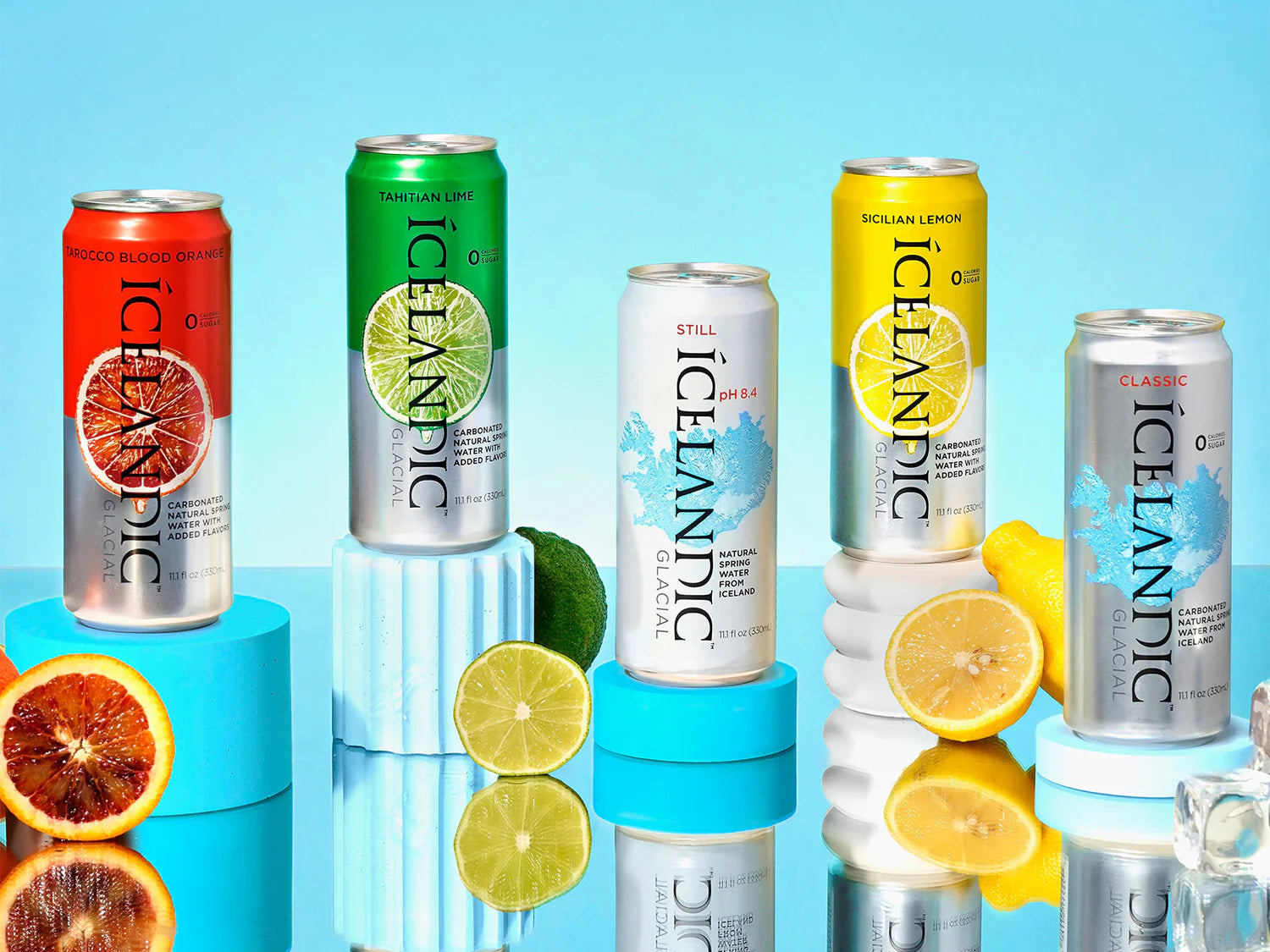 Icelandic Glacial Water (10 x 330mL) (Can Dep) | Quecan Distribution