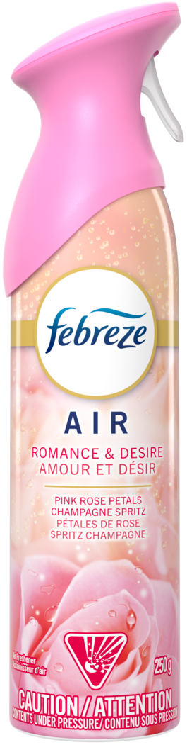 Febreze Air Romance & Desire Pink Rose Petals Air Freshener (250g ...