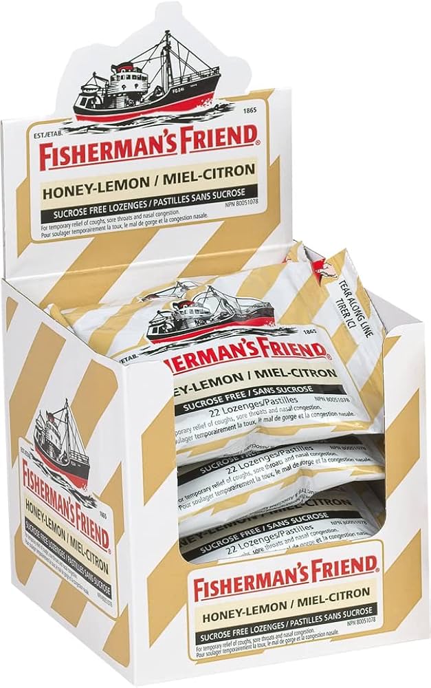 Fisherman's Friend Lozenge Cough Drops - Honey (8 x 22ct) | Quecan ...