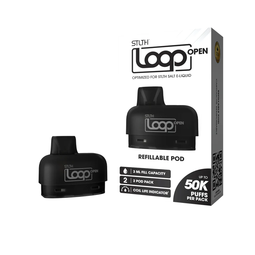 [QC] STLTH Loop Open Refillable Pod (Pack of 5) | Quecan Distribution