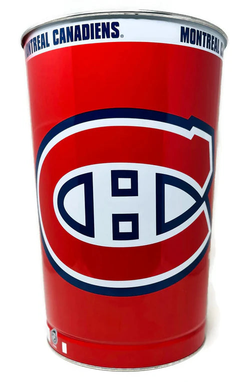 Montreal Canadiens Metal Trash Can | Quecan Distribution