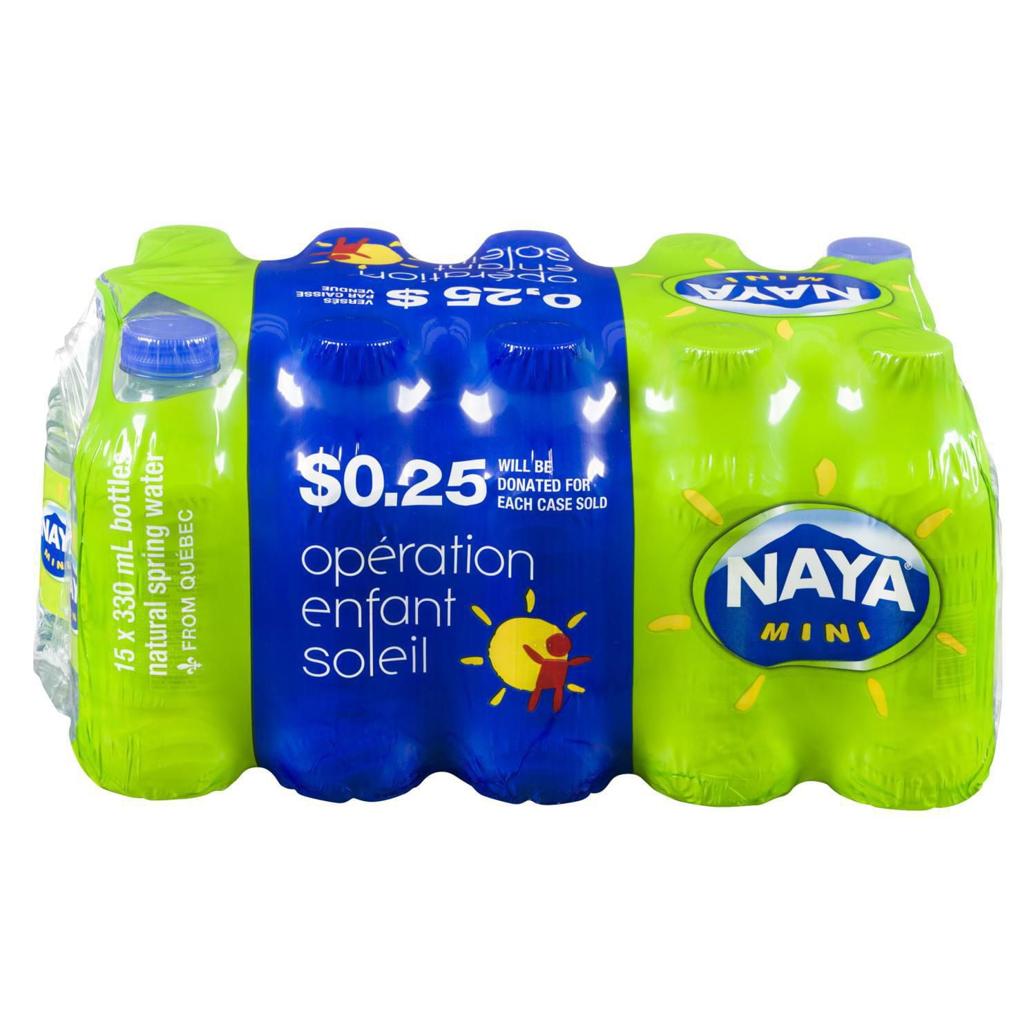Naya Natural Spring Water (15 x 330mL) (Eco Fee) | Quecan Distribution