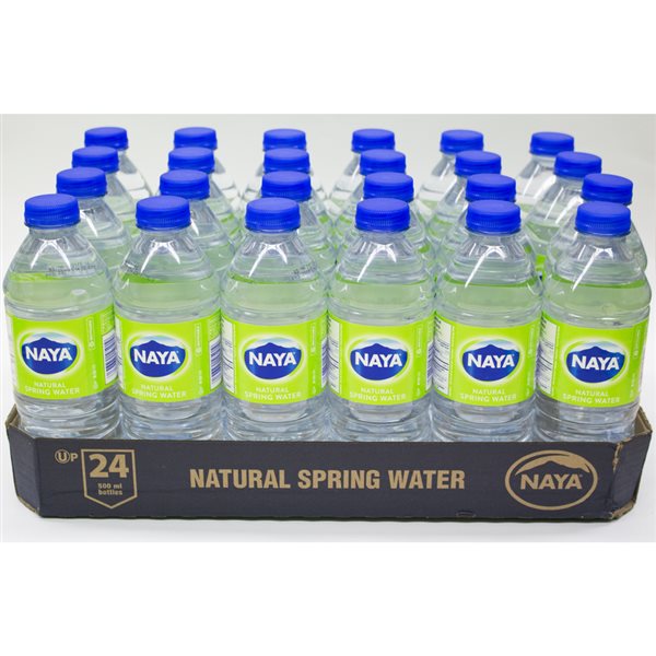 Naya Natural Spring Water (24 x 600mL) (Eco Fee) | Quecan Distribution
