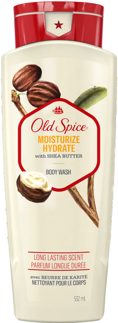 Old Spice Body Wash Moisturize (532 ml) | Quecan Distribution