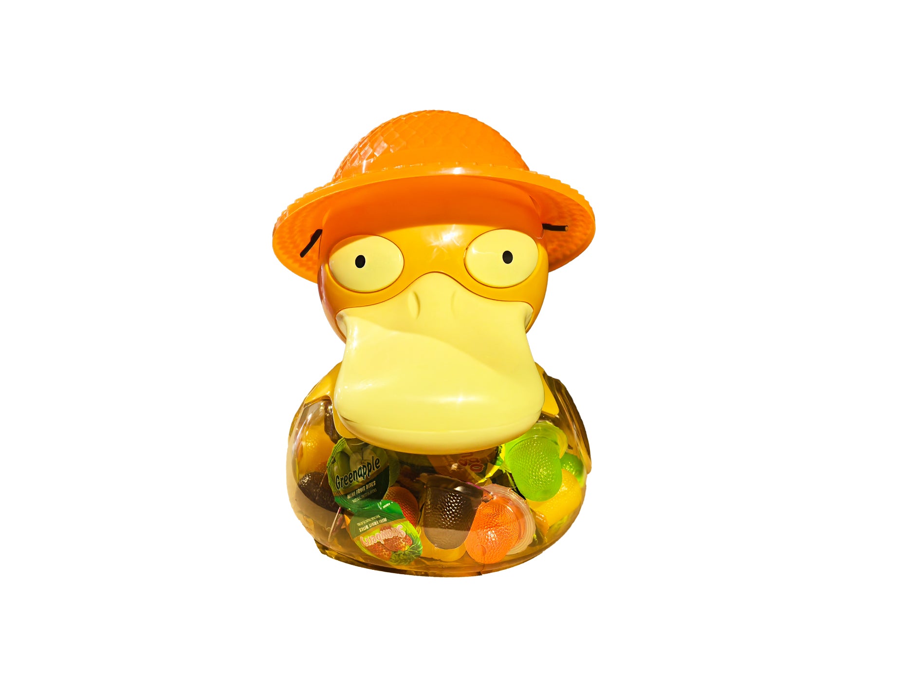 Larbee Jelly Cup Candy In a Jar - Psyduck Duck (720g) | Quecan Distribution