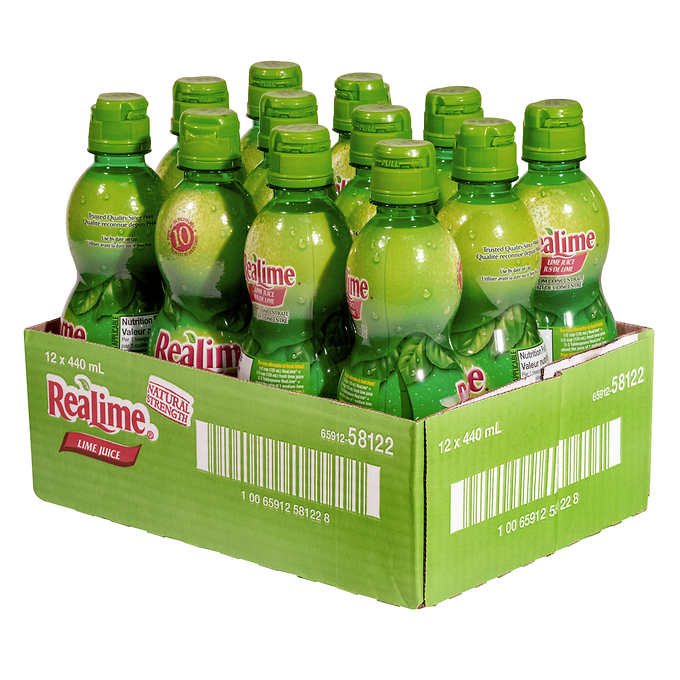 ReaLime Lime Juice - 12x440 ML | Quecan Distribution