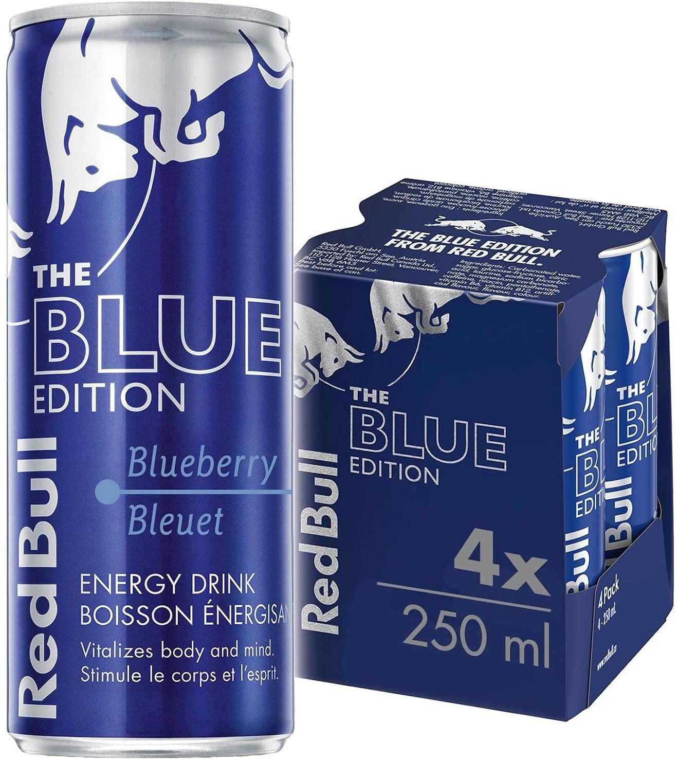 Red Bull - Blue Edition (4 x 6 x 250ml) (Can Dep)– Quecan Distribution