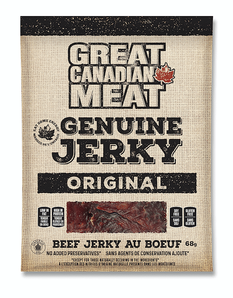 Great Canadian Meat Genuine Jerky (68g) | Quecan Distribution